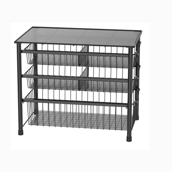 Ameriwood Color Metal Freestanding Bathroom Shelves | Wayfair